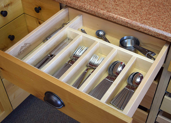 Custom sized Silverware organizers – DrawerEssentials.com – Drawer ...