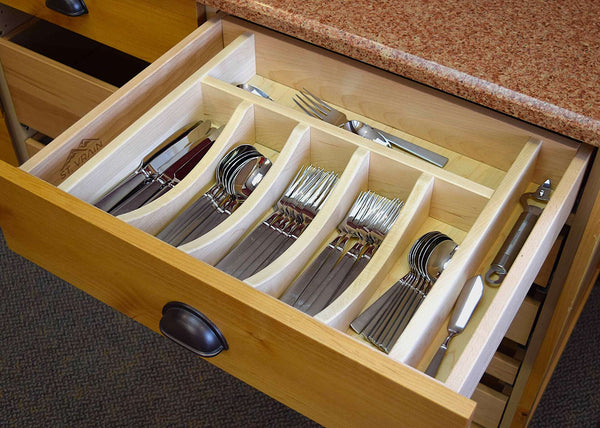 Custom sized Silverware organizers – DrawerEssentials.com – Drawer ...